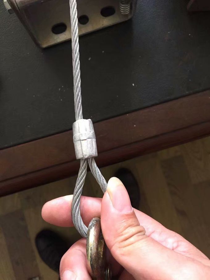 Light Thimble Eye Wire Rope High Bending Fatigue Strength For Hoists ...