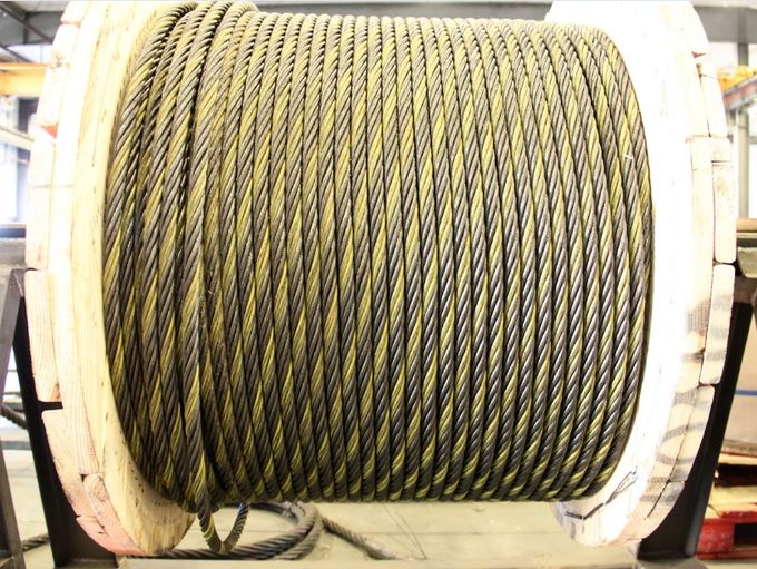Oil Gas Drilling Line Wire Rope Stability Steel Material IPS Tensile ...