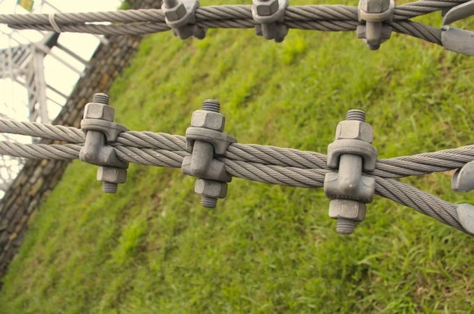 Fist - Grip Steel Wire Rope Clips Forged Steel Type Rusting Resistance