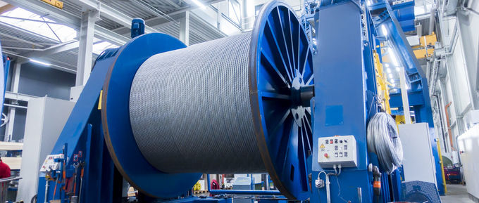 Compacted Stranded Steel Wire Rope High Performance 6 X 111 Wsns ...