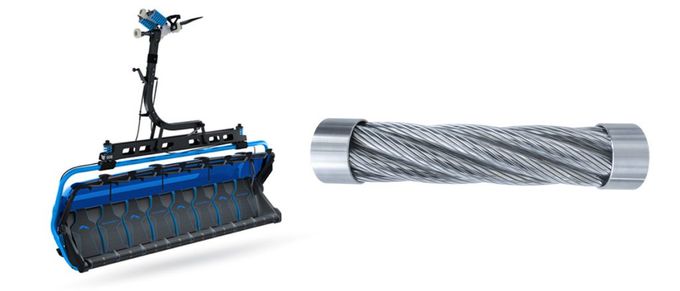 Galvanized Double Parallel Stranded Steel Wire Rope For Groomers LKS8-4 C