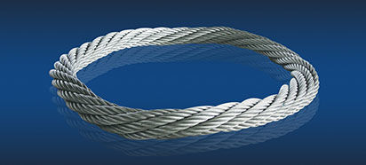 Non - Alloy Endless Wire Rope Sling Grommet Sling For Lifting Applications