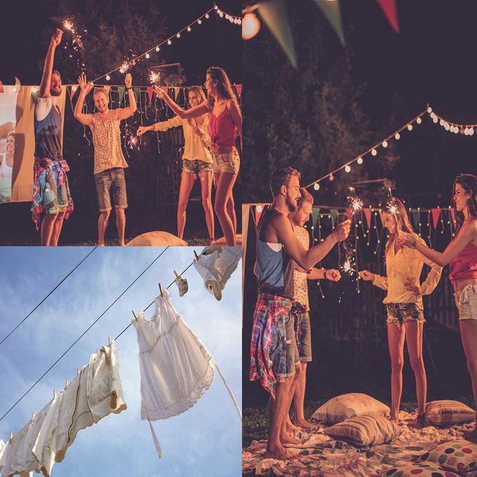 Outdoor Light Guide Wire Rope Assemblies With Turnbuckles And Hooks 110 ...