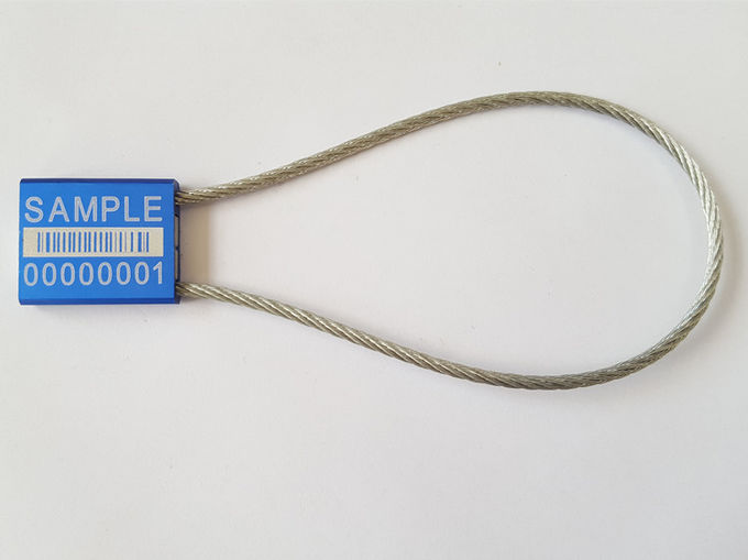 Colorful Galvanized Steel Wire Rope Container Security Cable Seal Lock