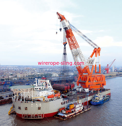 Latest company case about 400T Fully Slewing Floating Crane Huatianlong